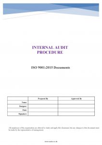 Internal Audit Procedure - ISODOC Documentation Toolkit